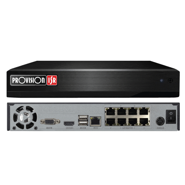 מערכת הקלטה NVR12-8200PFAN 8CH 8MP